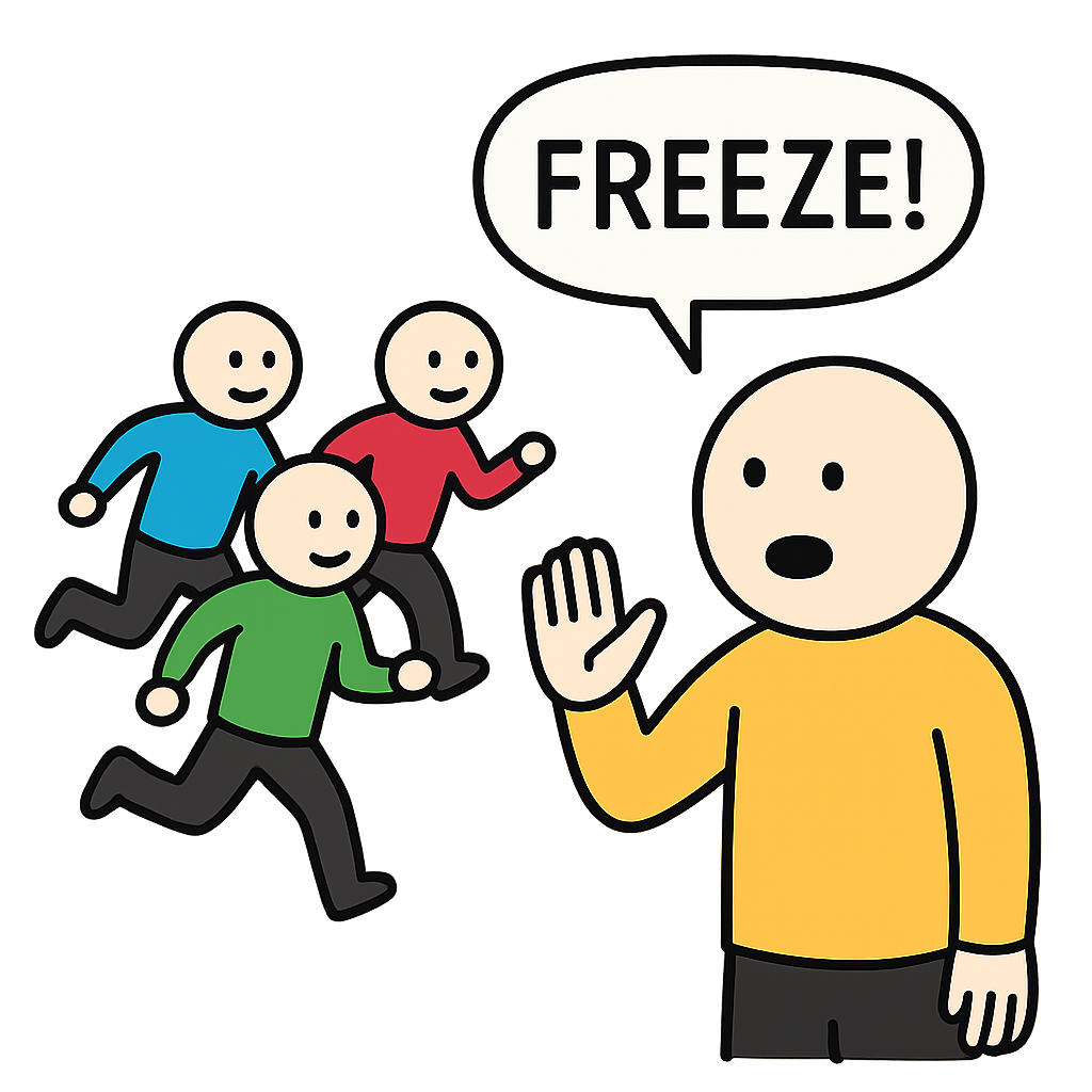 How to play Run and freeze | 2play1game